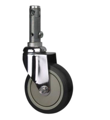 China Medical Castor Wheels With Central Lock for sale