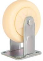 China 5'' Fixed Heavy Duty Nylon Polyamide Caster With Double Ball Bearing for sale