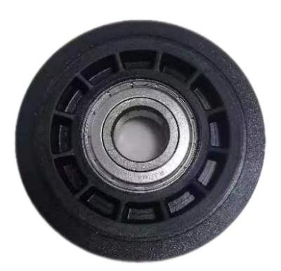 China Airport Arrival Carousel Conveyor Belt Pulley Wheel 90mm for sale