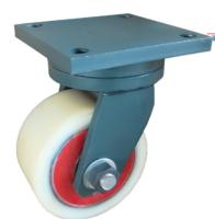 China 6 Tons Super Heavy Duty Castors 6000kgs 10'' Nylon Polyamide Wheel for sale