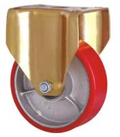 China 100mm Rotating Urethane PU European Heavy Duty Castors 500kgs for sale