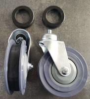 China Replacement Trolly Tire Shopping Cart Wheel Caster for sale