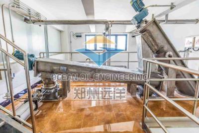 China Steam Heating Edible Oil Extraction Equipment 30-1500tons PLC Control Solvent Extraction for sale