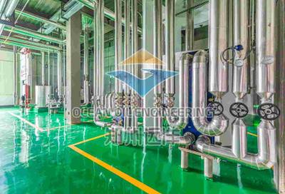China DN100 Nozzle Diameter Fractionation Equipment 40m2 Filter Area 50mm Insulation for Palm Oil for sale