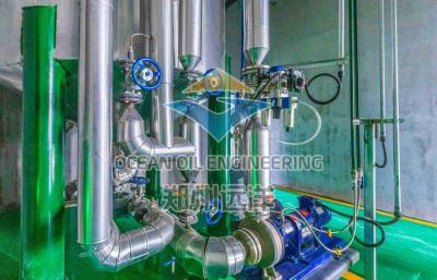 China ISO9001 Edible Oil Refining Equipment 200-500TPD Automatic Physical Refining for sale