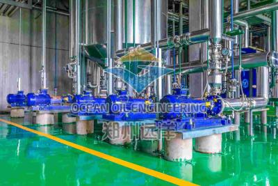 China Automatic Edible Oil Refining Equipment 500-1000TPD Production Capacity ISO9001 for sale