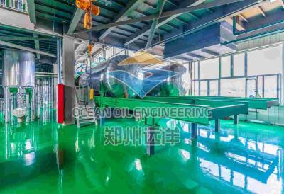 China Stainless Steel Oil Pretreatment Plant 30-1500TPD with Vibrating Sieve ISO9001 for sale