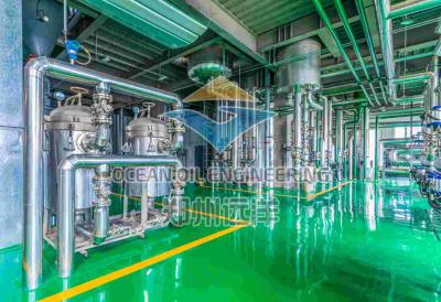 China Edible Oil Refining Equipment 200-500TPD PLC Controlled Vegetable Oil Refinery Plant for sale