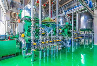 China Automatic Operation Physical Oil Refining Plant Automatic 500-1000T/D Production for sale