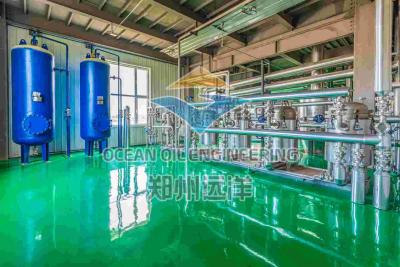 China PLC Control Edible Oil Refining Equipment 200-500TPD Capacity ISO9001 for sale