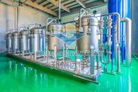 China ISO9001 Edible Oil Refining Equipment 500-1000TPD Automatic Vegetable Oil Refinery for sale