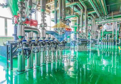 China Stainless Steel Biodiesel Production Equipment 220V 380V Electric Heating 10-500TPD for sale