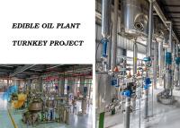 China 1000TPD Automatic Edible Oil Processing Equipment Production Line Carbon Steel for sale