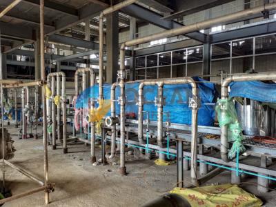 China 304 Stainless Steel Rapeseed Soybean Oil Refinery Plant 10-200 TPD Capacity Multi-Oil Processing Equipment for sale