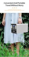 China Solar generator 1000W 220V 110V Lithium battery solar portable power bank station 1000W for sale