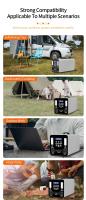 China Solar generator 1000W 220V 110V Lithium battery solar portable power bank station 1000W for sale