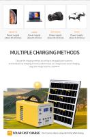 China Outdoor Emergency Power MPPT 84Wh LifePo4 Battery Portable Solar Power Station for sale