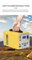 China 144W Travel portable lithium energy storage power supply portable power station for sale