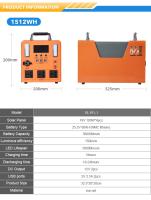 China Rechargeable Portable Power Station Generator Lithium Battery Charging Bank for sale