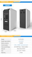 China 3800W Portable Power Station Outdoor Camping With Solar Power Generator for sale