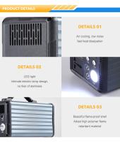 China 500W Portable Power Station Generator Lifepo4 Battery Camping Charging Bank for sale
