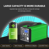 China 360WH Solar Portable Power Station Outdoor Mobile Charging Energy Storage for sale
