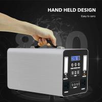China Portable Solar Panel Power Station With Lifepo4 Battery Power Bank 1500W for sale