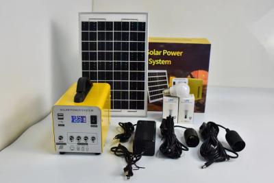 China Smart Portable Power Station Generator 120W With Solar Panel For Camping for sale