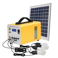 China Smart Portable Power Station Generator 120W With Solar Panel For Camping for sale