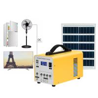 China Smart Portable Power Station Generator 120W With Solar Panel For Camping for sale