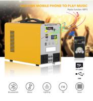 China Multi Functional Portable Solar Powered Generator 220V 500W 380WH for sale