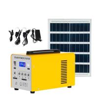 China Solar System Portable Power Station Generator To Charge Light And Fan for sale