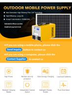 China Outdoor Portable Battery Generator Energy Storage Power Supply 220V 380W for sale