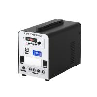 China 128WH Lifepo4 Solar Generator For Camping Outdoor Solar Panel Power Station for sale