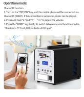 China 128WH Lifepo4 Solar Generator For Camping Outdoor Solar Panel Power Station for sale