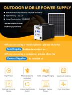 China 128WH Lifepo4 Solar Generator For Camping Outdoor Solar Panel Power Station for sale