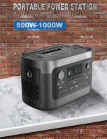 China 600W Portable Battery Generator Outdoor Solar System Lithium Battery 220V AC for sale