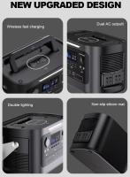 China 600W Portable Battery Generator Outdoor Solar System Lithium Battery 220V AC for sale