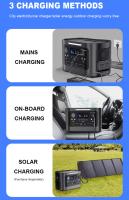China 110V 230V Portable Solar Powered Generator Storage Energy Solar Power System for sale