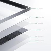 China Flexible Monocrystalline Silicon Solar Panel High Performance 450W for sale