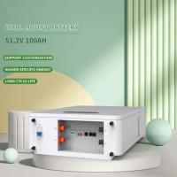 China Home Solar Wall Mounted Energy Storage Battery LiFePO4 Battery Hybrid System for sale