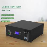 China 48V Rack Mount Lifepo4 Battery 3.6KWH Cabinet Lithium Ion Battery for sale