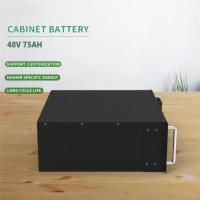 China 48V Rack Mount Lifepo4 Battery 3.6KWH Cabinet Lithium Ion Battery for sale