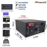 China Solar Cabinet Battery High Voltage Lifepo4 Lithium Ion Battery Pack for sale