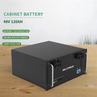 China Deep Cycle Rack Mount Lithium Battery 48V 120AH Cabinet Lifepo4 Battery for sale