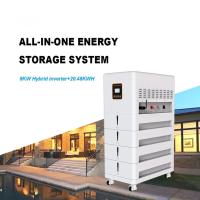 China Power Stackable LiFePO4 Battery Inverter 20KWH Lithium Ion Brick Battery for sale