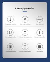 China Lifepo4 Rechargeable Deep Cycle Battery Cell Solar Lithium Ion Battery Pack for sale