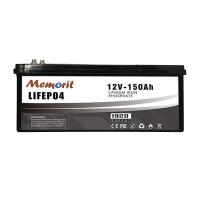 China 150AH 12V Deep Cycle Rechargeable Battery LiFePO4 Golf Cart RV Battery for sale