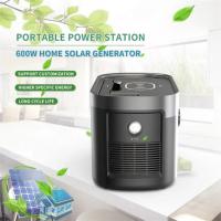 China 600W Solar Portable Power Station Generator Phone High Capacity Bank Supply for sale