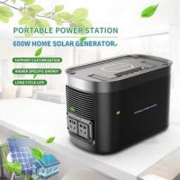 China 600W Solar Portable Power Station Generator Phone High Capacity Bank Supply for sale